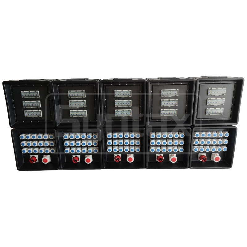 وحدات توزيع الطاقة HDPE IP67 3 مرحلة 125 آمبر مربع المقبس الصناعي ...